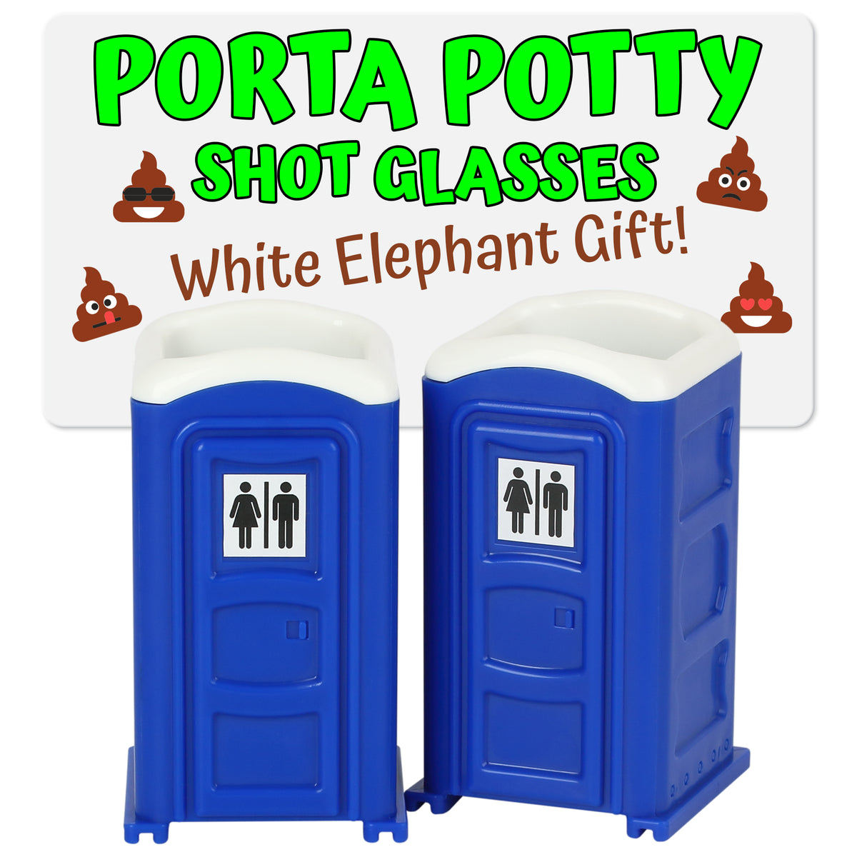Porta Potty Shot Glasses – FunwaresGifts